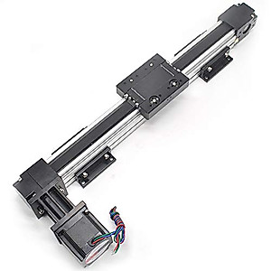 Belt Drive Motorized Linear Stage Actuator 600MM Fast Linear Motion Slide Rails for CNC Linear Position Kit