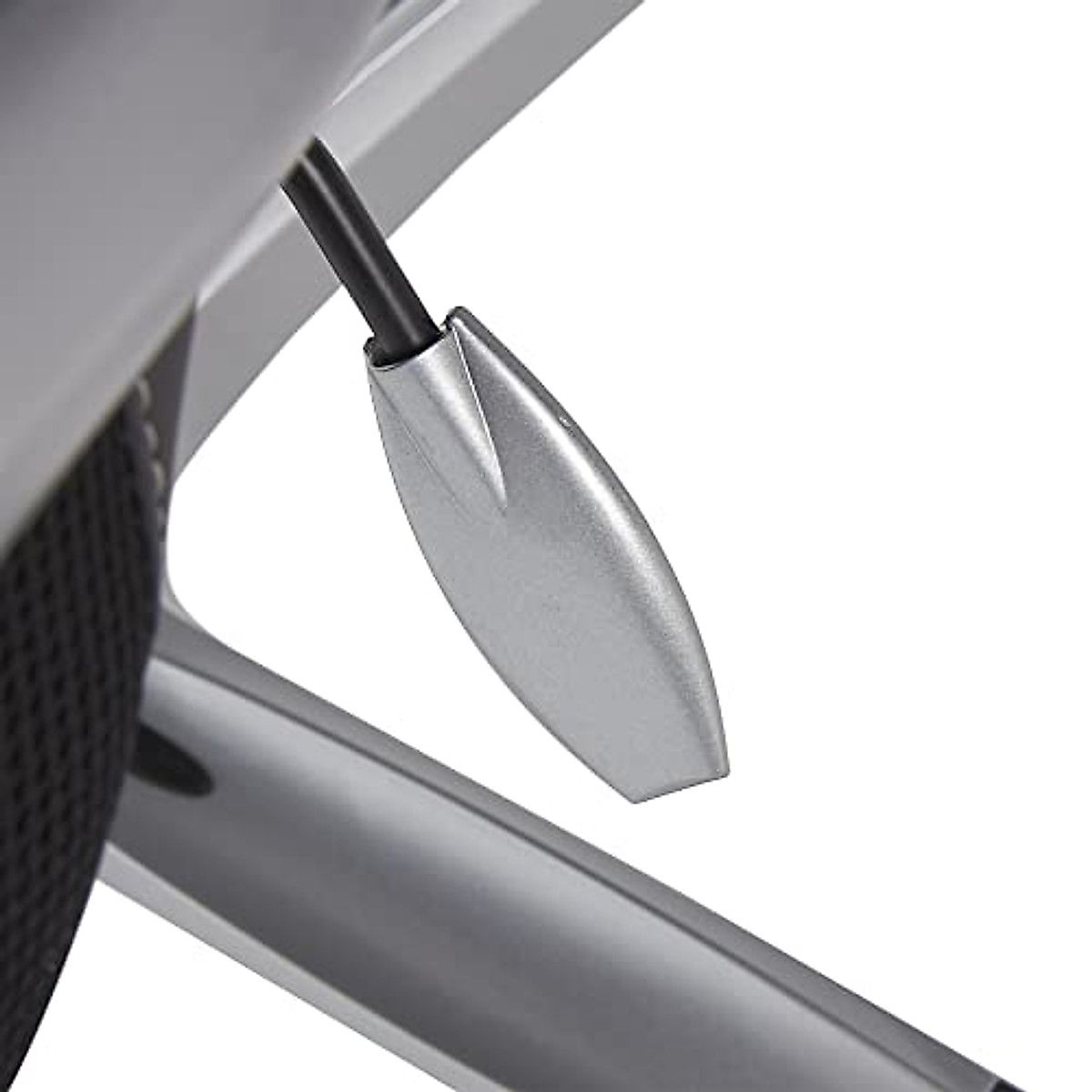 Serta Executive Office Padded Arms, Adjustable Ergonomic Gaming Desk Chair with Lumbar Support, Faux Leather and Mesh, Black