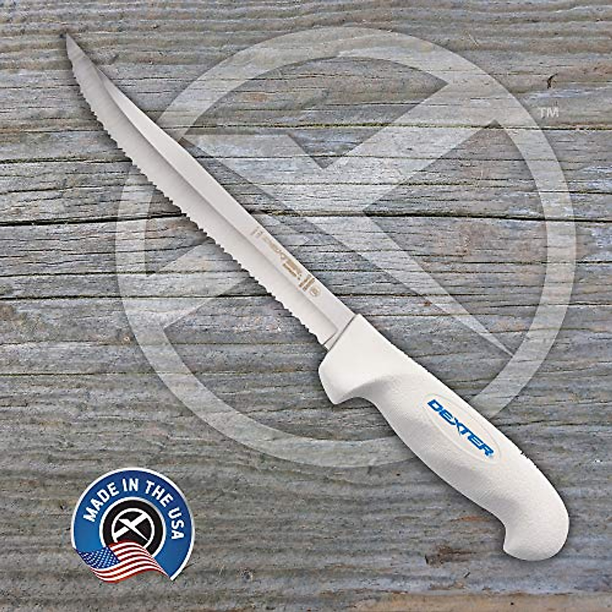 Dexter Outdoors SG142-8TE-PCP Sofgrip Tiger Edge Slicer, 8-Inch