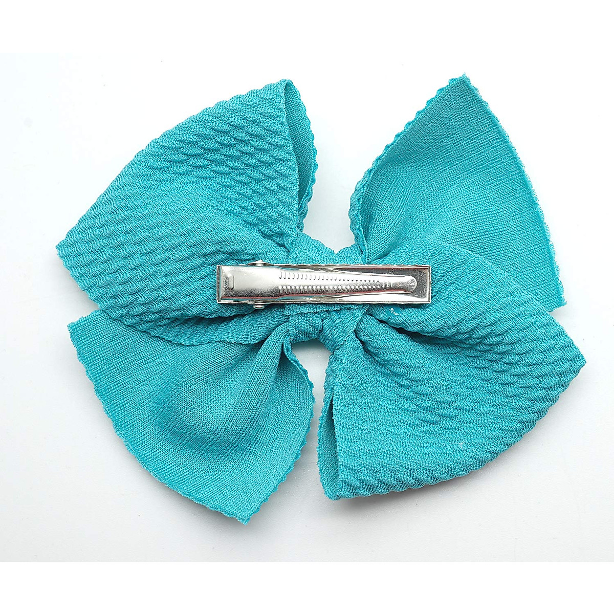 CÉLLOT 40 Pieces 4" Hair Bows Alligator Hair Clips for Baby Girls Toddlers Children Photographic Hair Accessories (20 Colors in Pairs)