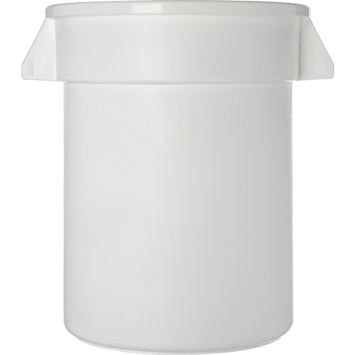 CFS 34102002 Bronco Round Waste Container Only, 20 Gallon, White