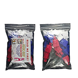 The Amazing Sock Clip Sock Holder, 32 Clips, Pink, Made in U.S.A.