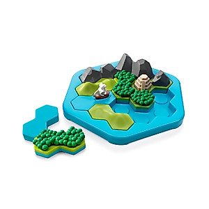 SmartGames Treasure Island Deduction Games Featuring 80 Challenges for Ages 8 - Adult