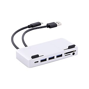 lmp USB-C Attach Hub Silver – USB-C Hub 7 Ports for iMac