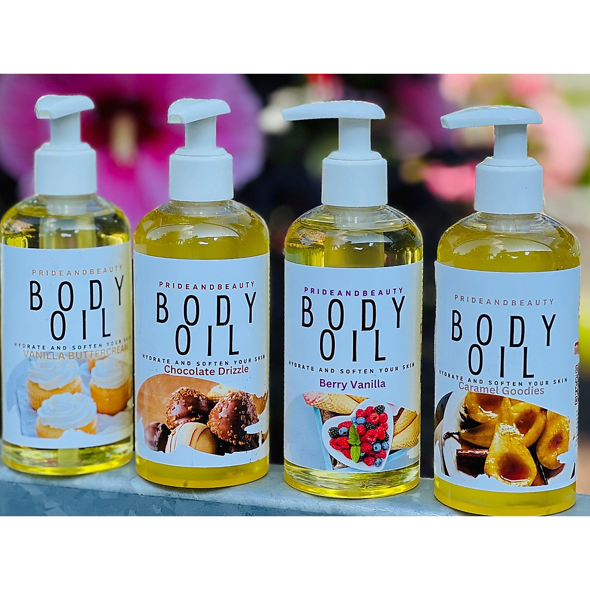 Vanilla Body Oil. After Shower Oil. Skin Hydrating Oil. Body Oil Scented. Body Oils For Women Dry Skin.(Vanilla Buttercream)