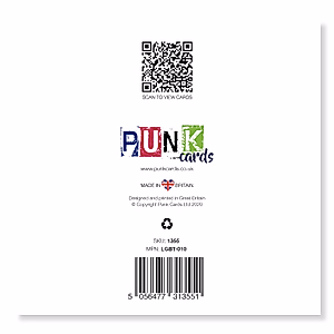 Punkcards – Gay Birthday Card – ‘Way Too Fabulous To Be Straight' – LGBT Lesbian – Lesbian Birthday Card – Gay Birthday Cards – LGBTQ for Her or Him – Pride Birthgay