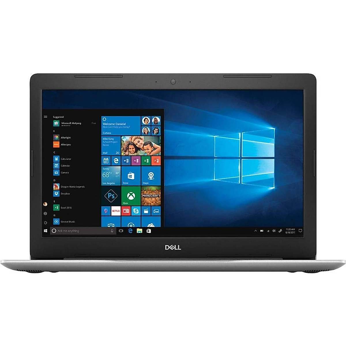 Dell - Inspiron 15.6" Touch-Screen Laptop - AMD Ryzen 5 - 8GB Memory - 1TB Hard Drive - Platinum Silver