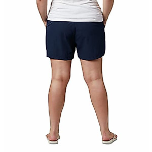 Columbia Women's Coral Point III Shorts, Collegiate Navy, 4 Short