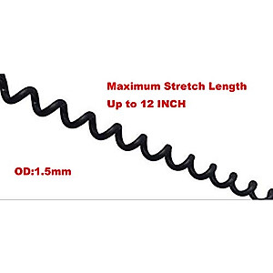 Kework 2-Pack 11.8 inch Mini Coiled 3.5mm to 2.5mm Audio Cable, 90 Degree 1/8" 3.5mm TRS Jack Male to 2.5mm TRS Jack Male Stereo Audio Aux Coiled Cord (3.5mm to 2.5mm)