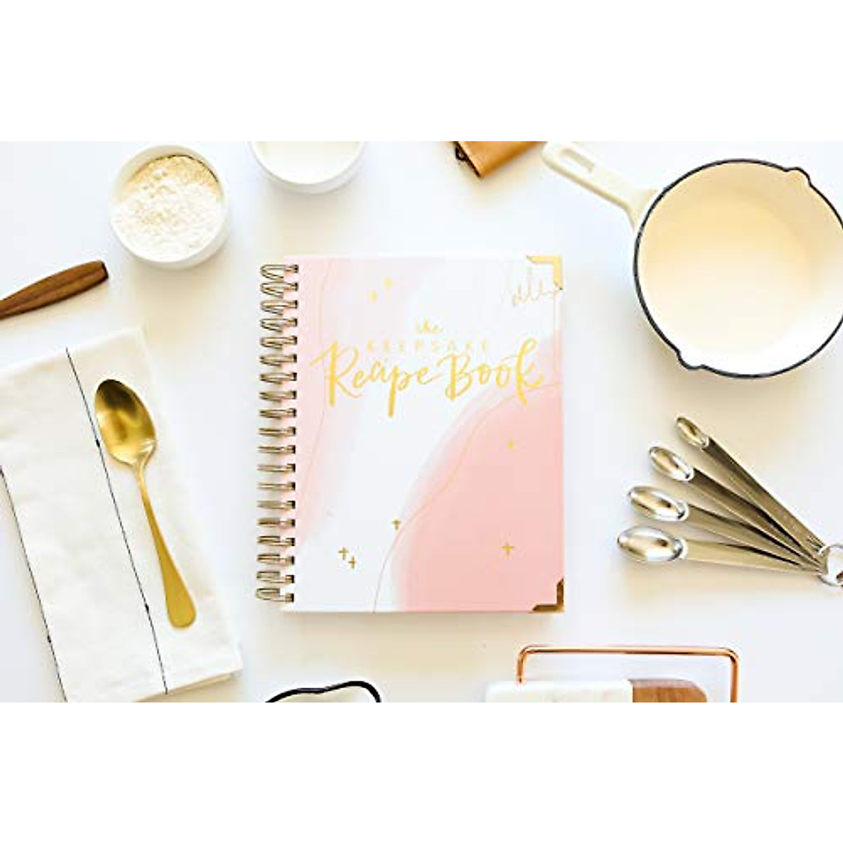 Paper Peony Press The Keepsake Recipe Book: A Blank Recipe Notebook To Write In Your Own Recipes & Create Your Own Cookbook Journal (Spiral-Bound Premium Hardcover Edition)