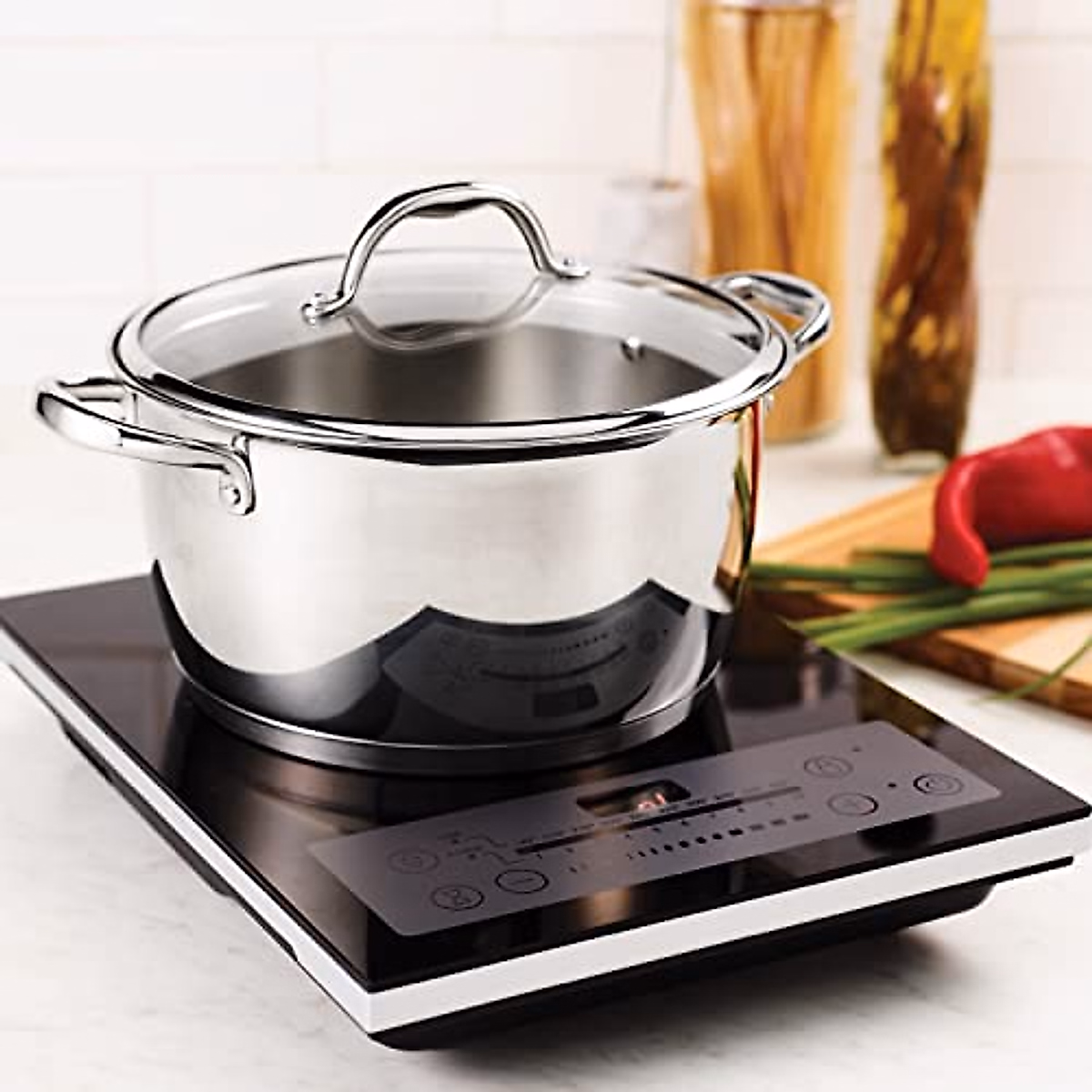 Tramontina 6 Pc Stainless Steel Stackable Cookware Set, 80154/547DS