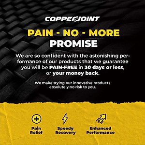 CopperJoint Arch Support for Plantar Fasciitis Relief - Ankle Compression Sleeve for Foot Pain Relief and Achilles Tendon Support - Breathable Copper Infused Nylon (Large)