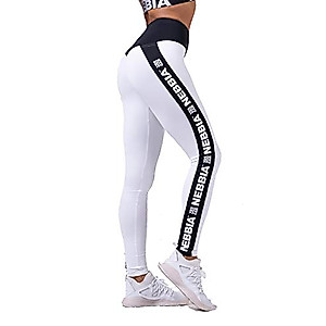 NEBBIA Power Your Hero Iconic Leggings 531 White