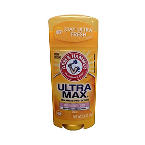 Arm & Hammer Ultramax Invisible Solid Powder Fresh Antiperspirant & Deodorant-2.6 oz, 2 pack