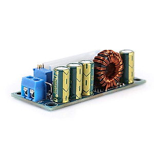 Step Up/Down Converter, 10A Fuse Boost/Buck Converter Module DC-DC 5V-30V to 0.5V-30V for Powering Speaker Audio Amplifier