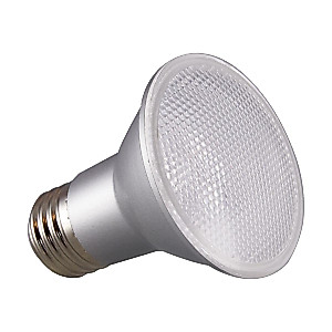SATCO S29405 6.5 Watt 120 Volt; PAR20 Reflector LED Light Bulb; 2700K; 40 deg. Beam Angle; E26 Medium Base (1 LED Light Bulb)