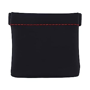 Earbuds Carrying Bag, Universal Headphone Protection Pouch - Soft Elastic Snap Earbuds Pouch Case - Coin Purse Change Holder