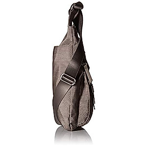 Baggallini womens Around Town Bagg With Rfid Phone Wristlet Handbags, Gray, One Size US