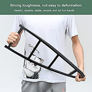 Free Standing 5-Tier Shoe Rack for Closet 15-20 Pairs Metal Shoe Organizer Easy Assembly Shoe Boxes Sturdy Shoe Shelf for Entryway, Garage, Bedroom, Cloakroom (Color : Black+Silver, Size : 29.5 x 11