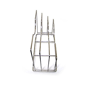 Stainless Steel Wire Chopping Board Holder Cutting Board Rack Kitchen Organizer