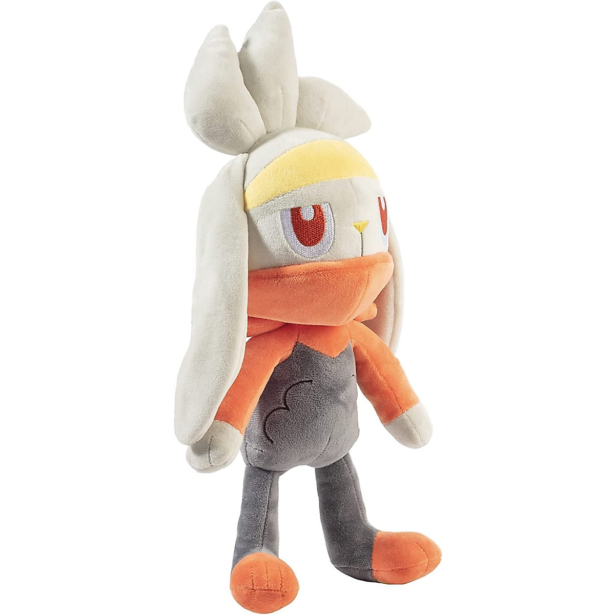 Pokemon 12" Raboot & 8" Scorbunny Plush Stuffed Animal Toys, 2-Pack - Sword and Shield Starter Evolution Set - Officially Licensed - Gift for Kids, Boys, Girls & Fans - 2+