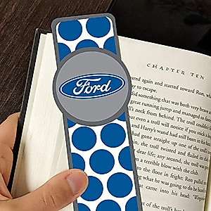Ford Motor Company Blue Oval Logo Set of 3 Glossy Laminated Bookmarks