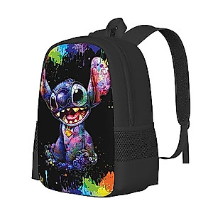 Giuda Cute Anime Backpack 17 Inch Large Capacity Multifunction Backpacks Lightweight Sports Travel Laptop Bag Daypack