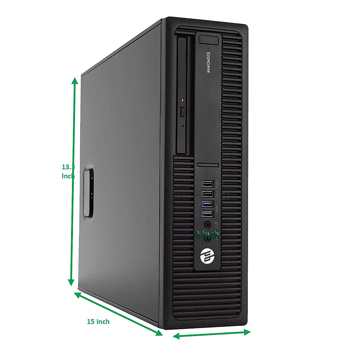 HP 705 G1 Computer Desktop PC AMD A4-Pro 7300B Processor, | 8GB Ram, 1 TB Hard Drive | WiFi & Bluetooth, Wireless Keyboard Mouse, 19 Inch LED Monitor, Windows 10 (Renewed)