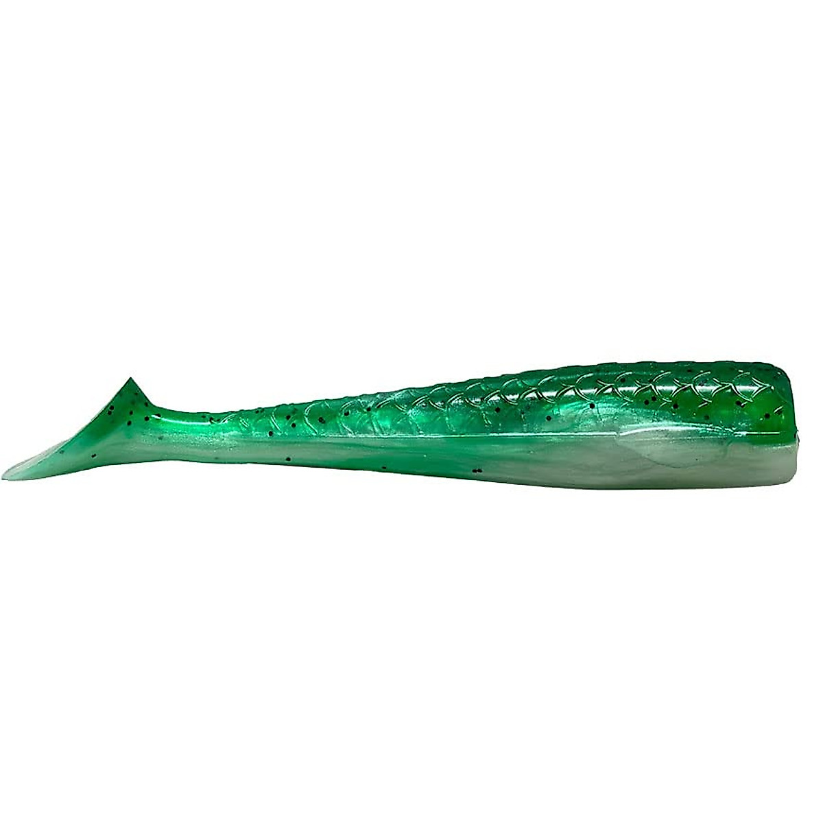6" RonZ Z-Fin Paddle Tail Replacement Bodies Mackerel (2 Pack)