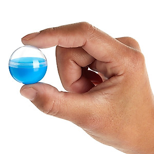 250-Pack Vending Machine Capsules - 1 Inch Gumball, Toy, Temporary Tattoo, Bulk Gumball Refills (5 Colors)