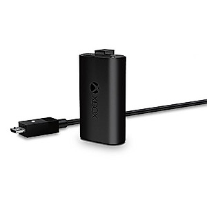 Microsoft S3V-00014 Xbox One Play and Charge Kit Black