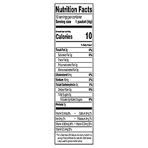 Great Value Sugar free Low calorie Blackberry Lemonade Drink Mix 10 packets (4 of 10 packets)