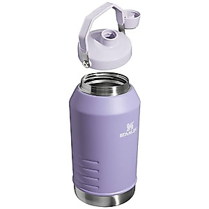 Stanley Iceflow Fast Flow Jug | Recycled Stainless Steel Water Tumbler | Keeps Drink Cold and Iced for Hours | Easy Carry Handle | 96 OZ | Lavender