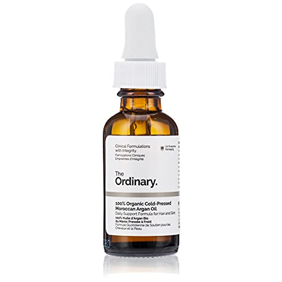 The Ordinary 100 Percent Organic Cold Pressed Moroccan Argan Oil for Unisex - 1 oz Oil