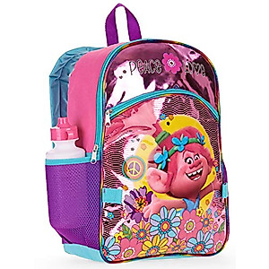Trolls Girl's Backpack 5 Piece Set