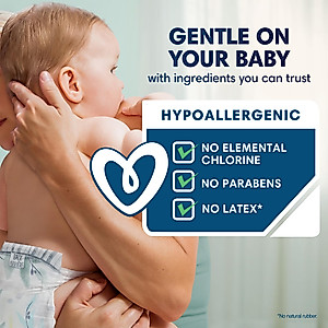 Diapers Size 1, 198 Count - Pampers Pure Protection Disposable Baby Diapers, Hypoallergenic and Unscented Protection (Packaging & Prints May Vary)