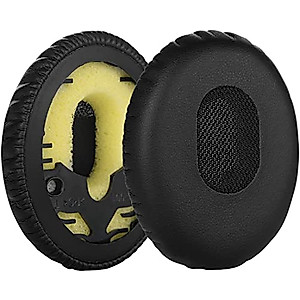 JULONGCR QC3 Replacement Pads Quietcomfort 3 Earpads Ear Pads Cushion Kit Parts Accessories Compatible with Bose Quietcomfort 3 Headphones.