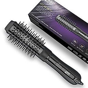 Ceramic Hot Air Brush Styler and Dryer One-Step Hair Dryer and Volumizer Lightweight 1000W Blow Dryer Brush Ionic 3 in 1 Curling Brush Hair Dryer