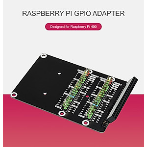 Waveshare Raspberry Pi 400 GPIO Header Adapter Header Expansion 2X 40PIN Header Leaning Version Designed for Raspberry Pi 400