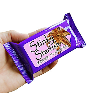 Stinky Starfish Deep Diving Wet Wipes, Funny Moist Wipes for Women, Travel Size, Flushable, Revolutionary and Disposable