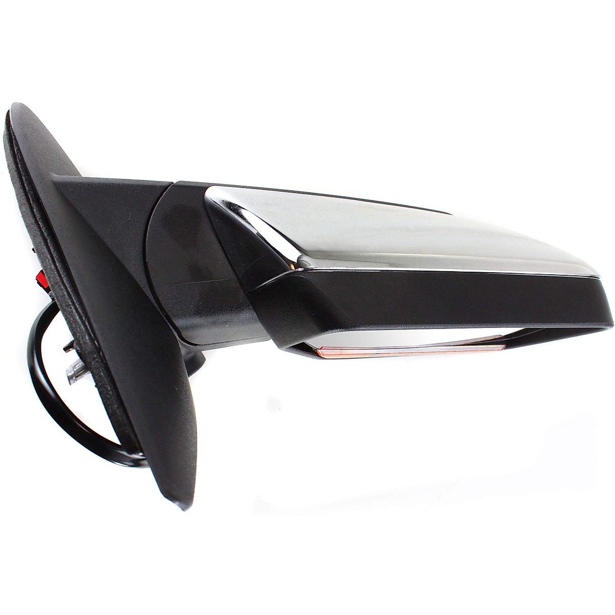 Kool-Vue Mirror Compatible with 2009-2010 Ford Expedition/Lincoln Navigator Power Power Folding Heated with Memory Signal and Pdl Light Chrome Passenger Side