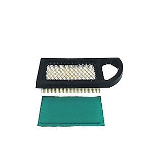 MOWFILL 697152 Air Filter Short Type Replace Briggs Stratton 613022 695643 697775 698143 797007 794421 OEM Air Cleaner Cartridge with 697292 Pre Filter Fits Lawn Mower