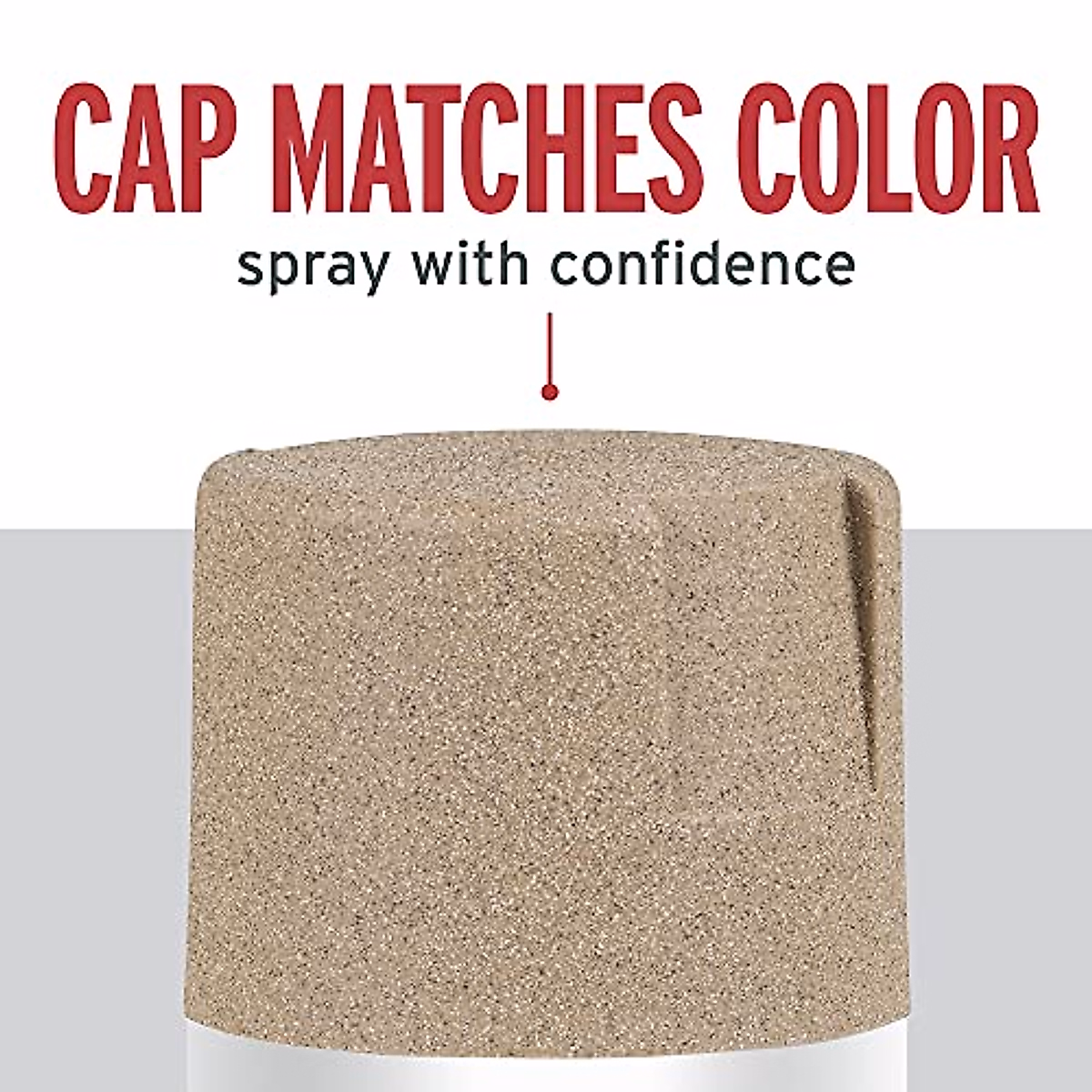 Rust-Oleum 223524 Stops Rust Multi-Color Textured Spray Paint, 12 Ounce (Pack of 1), Desert Bisque, 12 Fl Oz