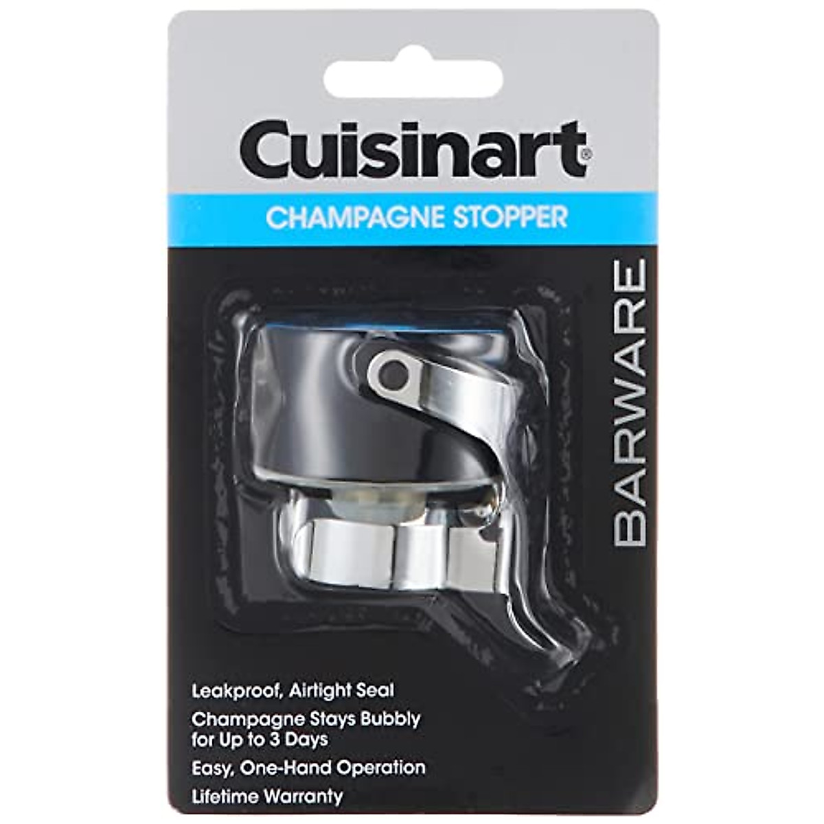 Cuisinart CTG-00-CHS Champagne Stopper, 6.13", Stainless Steel