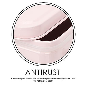 Cabilock 1 Set Laundry Powder Container with Lid Iron Washing Powder Bucket Laundry Powder Holder