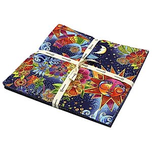 Clothworks Fabrics Celestial Magic Laurel Burch Layer Cake 42 Ten Inch Squares