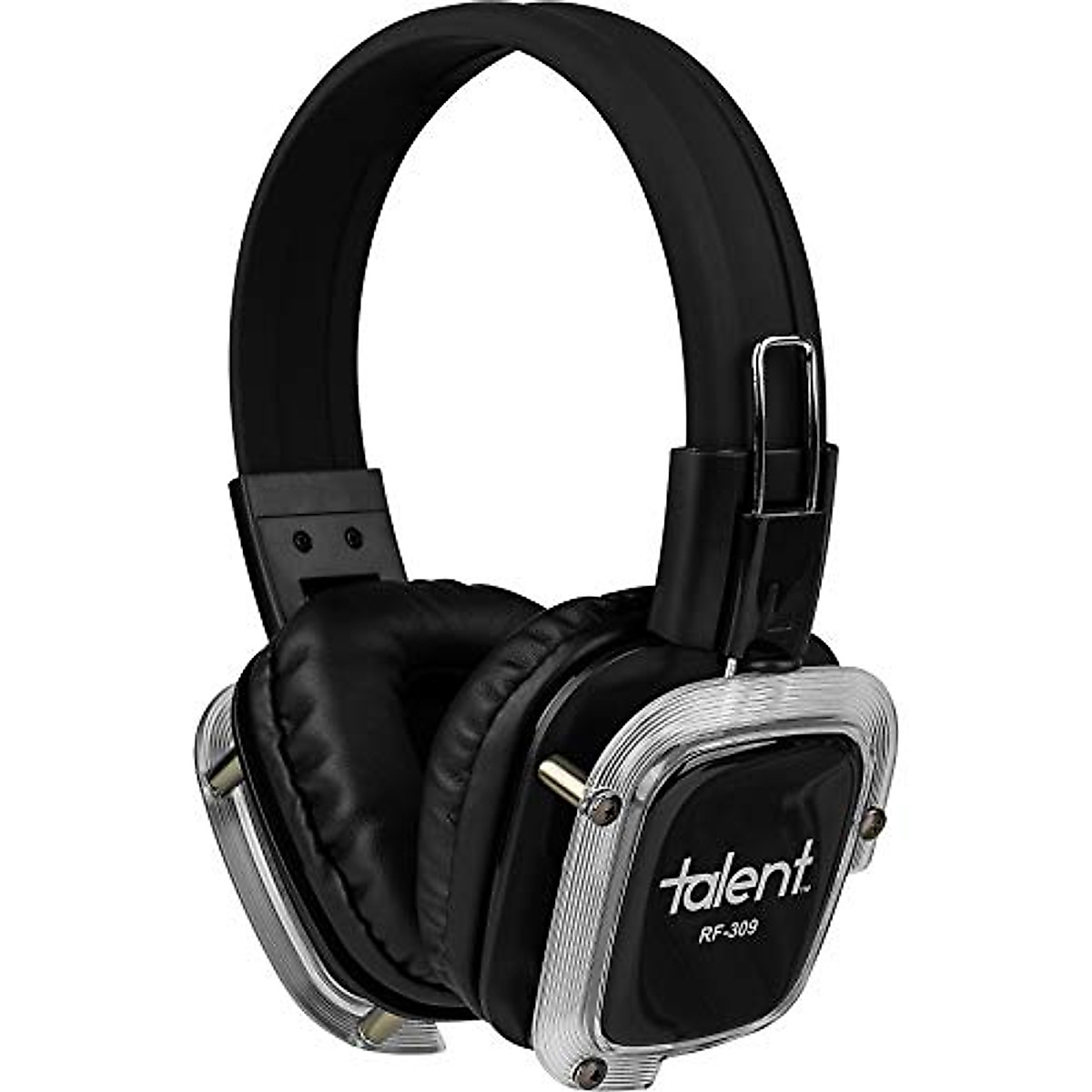 Talent RF-309 Silent Disco 3 Channel Headphones with 3 Color LED (Single Pair)