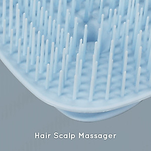 ecoed Scalp Massager Shampoo Brush,Scalp Scrubber for Dandruff Removal, Scalp Care Hair Brush Wet & Dry detangler for Men and Women.