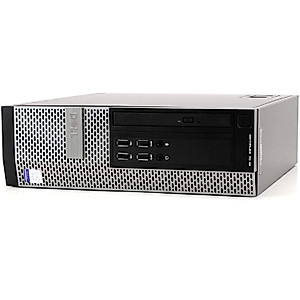 Dell OptiPlex 3020 Small Form Factor Desktop PC, Intel Quad Core i5-4590 up to 3.7GHz, 16G DDR3, 500G, DVD, WiFi, BT 4.0, Windows 10 64 Bit-Multi-Language Supports English/Spanish/French(Renewed)