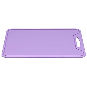 Food Grade Silicone Cutting Board, Flexible Chopping Board for Home Kitchen Use, Purple